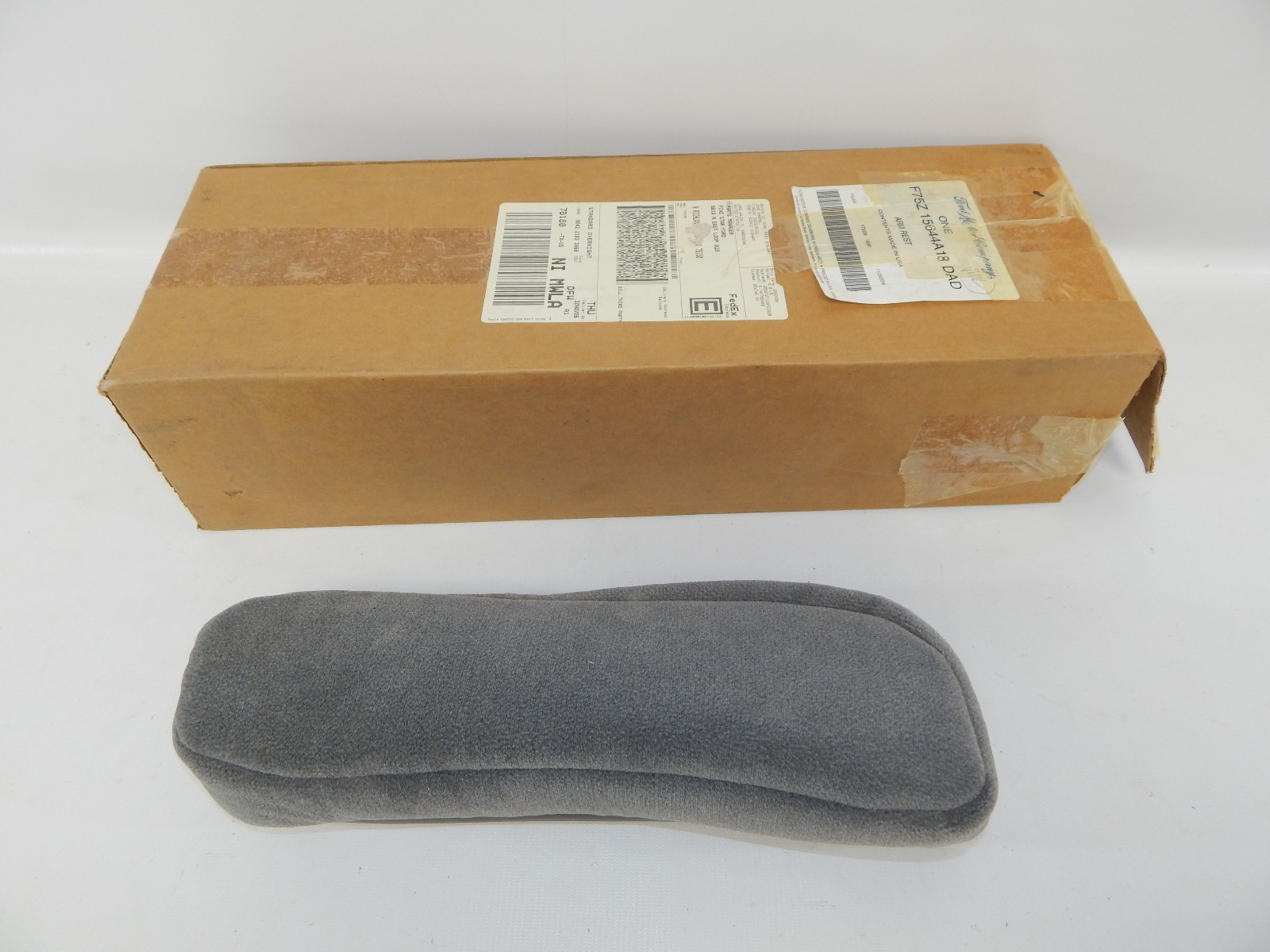 New OEM 1997 Lincoln Continental Ford Arm Rest Cover Cloth Gray ...
