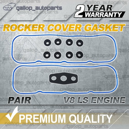2x Rocker Cover Gasket For HOLDEN COMMODORE LS1 LS2 LS3 5.7L 6.0L 6.2L ...