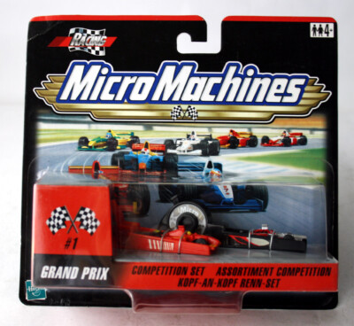 RARE 1999 MICRO MACHINES RACING GRAND PRIX #1 COMPETITION SET NEW ...