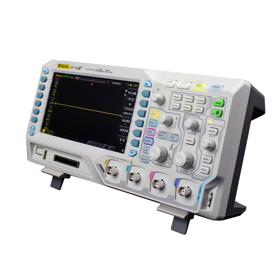 Oscilloscope Digital RIGOL DS1104Z Plus 100 MHz 1 GSa/s 4 Channels + 16 ...