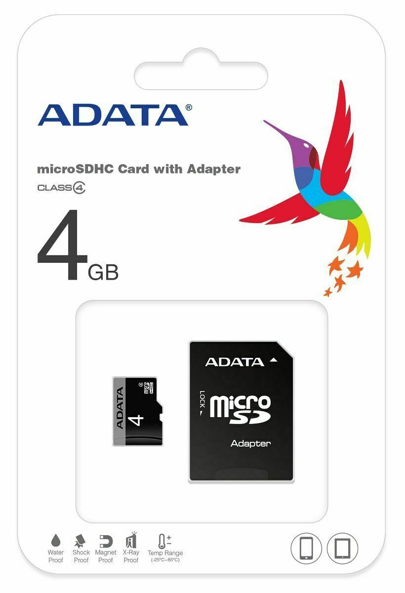 ADATA MicroSD SD Card 4gb 8gb 16gb 32gb 64gb 128gb Memory SDHC lot 1x ...