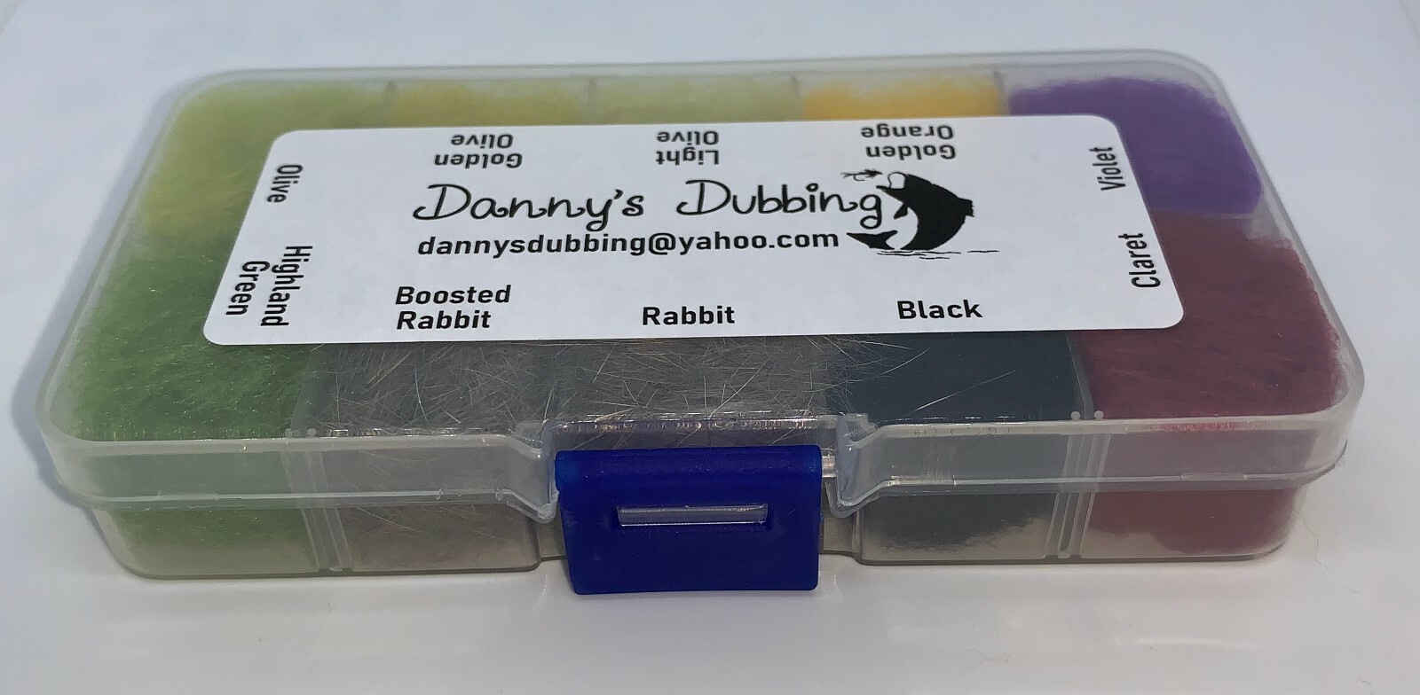 Danny’s Dubbing Box 2 - Fly Tying FREE POST (Black, Olive, Green ...