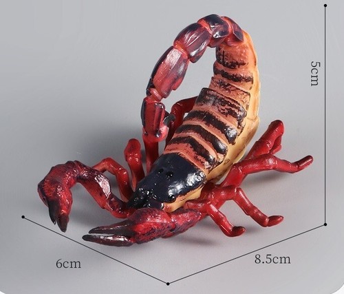 Red Scorpion Animal Toy PVC Action Figure Doll Kids Toys Party Gifts | eBay