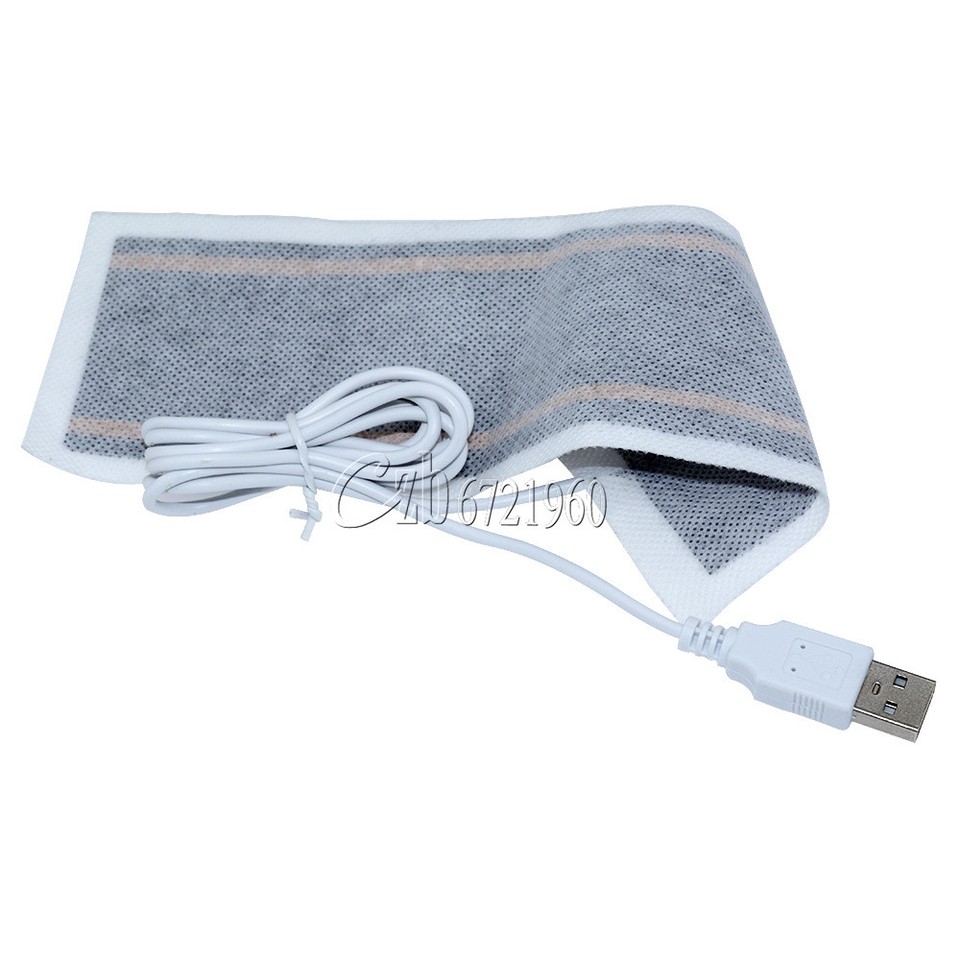 5V USB Heating Element Film Heater 6*20CM for Warm Feet Warmer Electric ...