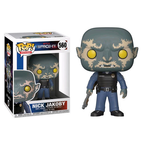 Bright - Nick Jakoby (Orc Cop) Pop! Vinyl Figure NEW Funko 889698273817 ...