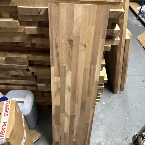 Solid Walnut Kitchen Worktop Off Cut 40mm thick 1200mm X 329mm A25-5 ...