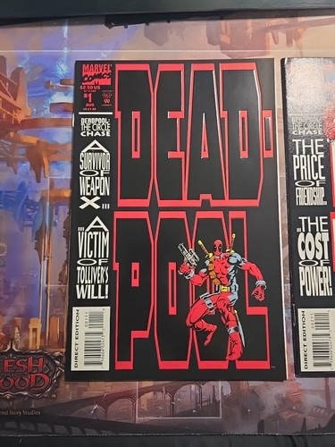Deadpool: the Circle Chase #1 And #2 (Marvel Comics August 1993) High ...