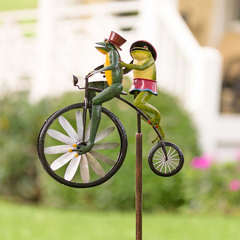 Wind-powered Universal Wheel Animal Riding Bicycle Motorcycle Garden ...