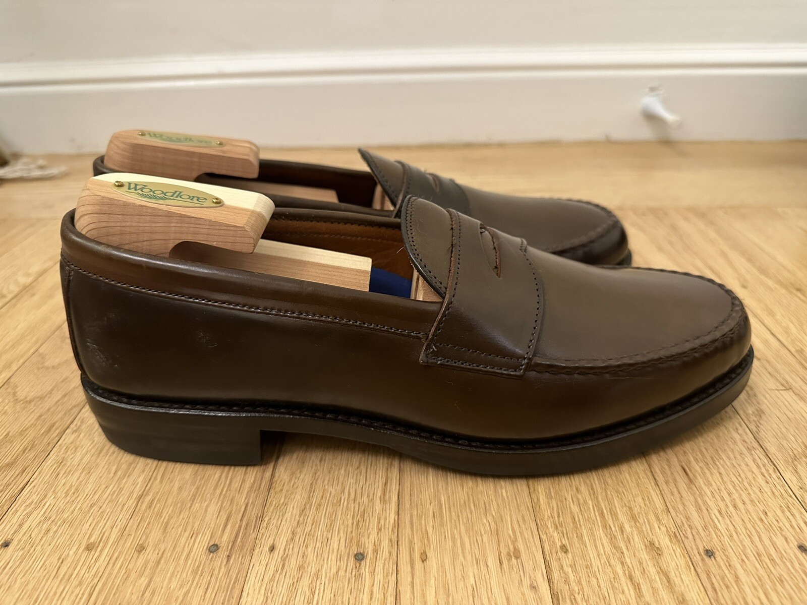 allen edmonds patriot loafer shell cordovan 10E | eBay