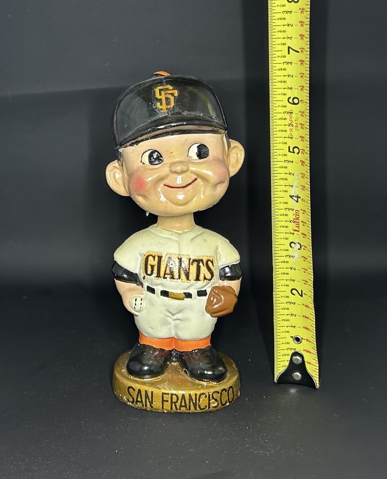 Rare! Vintage 1960's SAN FRANCISCO GIANTS Bobblehead ~ Gold Base ...