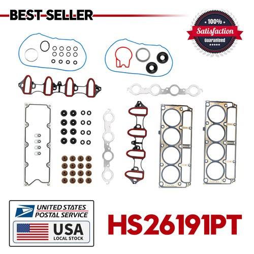 HS26191PT OEM Full MLS Head Gasket Set For GMC Sierra 1500 2002-2011 4 ...