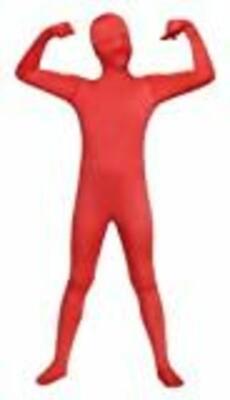 Red Skin Suit - Child Halloween Costume - L 12-14 - Fun World - Full ...