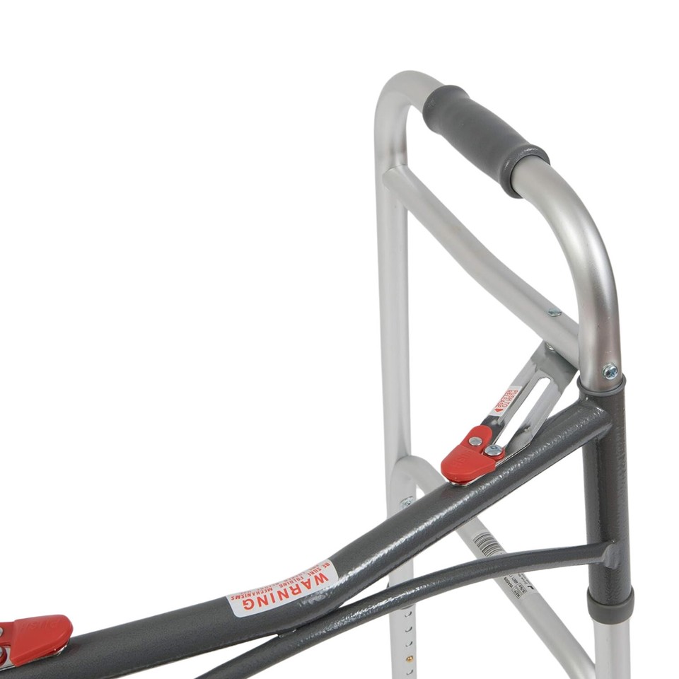 Drive Lightweight Aluminium Folding Mobility Zimmer Walking Frame Aid ...