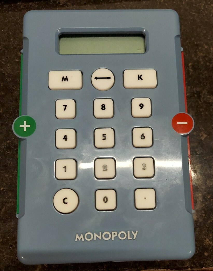 Monopoly Electronic Banking 2007 Edition Replacement Parts Banking Card ...