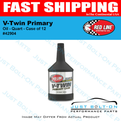Red Line V-Twin Primary Oil - Quart - Case of 12 | eBay