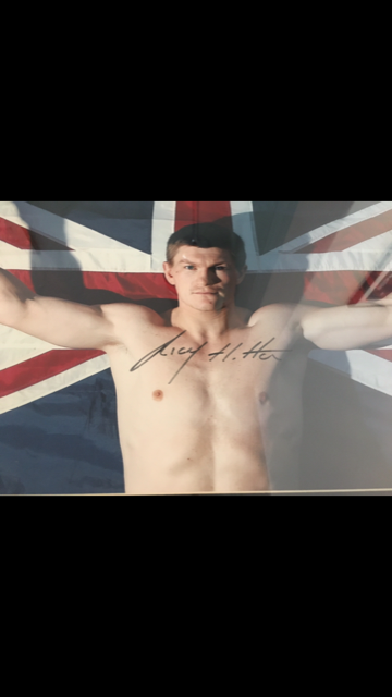 The Ricky Hatton Collection, Signed by Ricky Hatton, Framed picture ...
