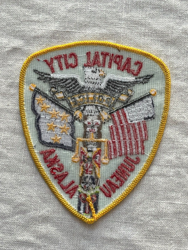 JUNEAU ALASKA CAPITAL CITY POLICE COLLECTIBLE PATCH | eBay