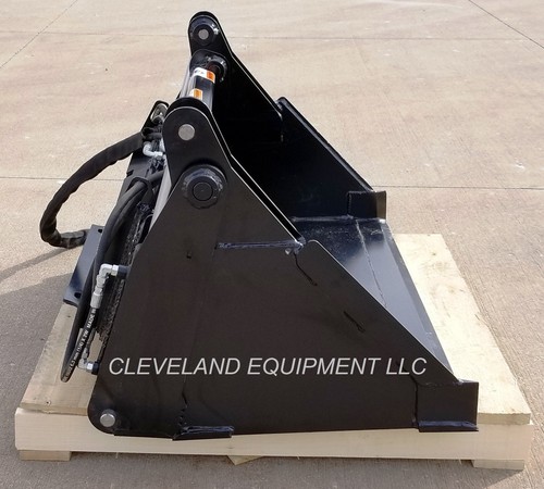 NEW 48" MINI 4-IN-1 COMBINATION BUCKET Boxer Ramrod Skid Steer Loader ...