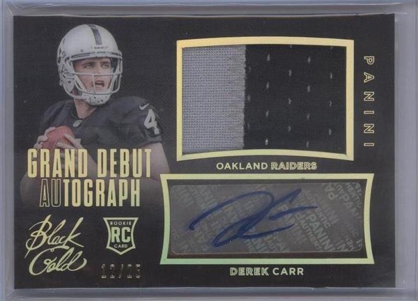 2014 Panini Black Gold - Grand Debut Autograph Jerseys Prime #GD-DC ...