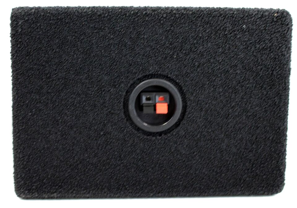 QPOWER Q-Bomb 6x9" Car Subwoofer Box Enclosures w/ Bedliner Spray Pair ...