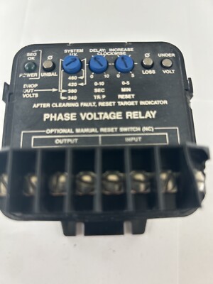 Instrument Transformers LPVR-480 Phase Voltage Relay Monitor 360-500V ...