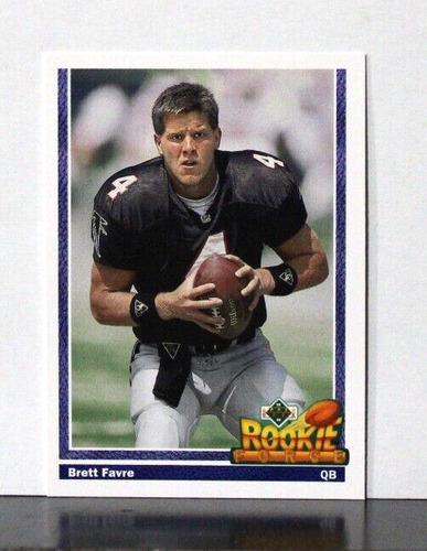 1991 Upper Deck Football Brett Favre Rookie Force Rookie Card # 647 | eBay