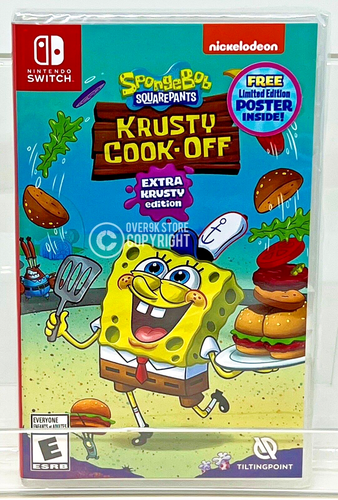 Spongebob Krusty Cook-Off - Extra Krusty Edition - Nintendo Switch ...