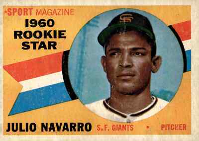 1960 Topps #140 Julio Navarro | eBay