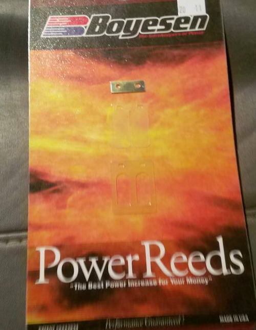 BOYESEN POWER REEDS 2-STAGE FIBERGLASS YAMAHA MJ 50 TOWNY 1981 1982 81 ...