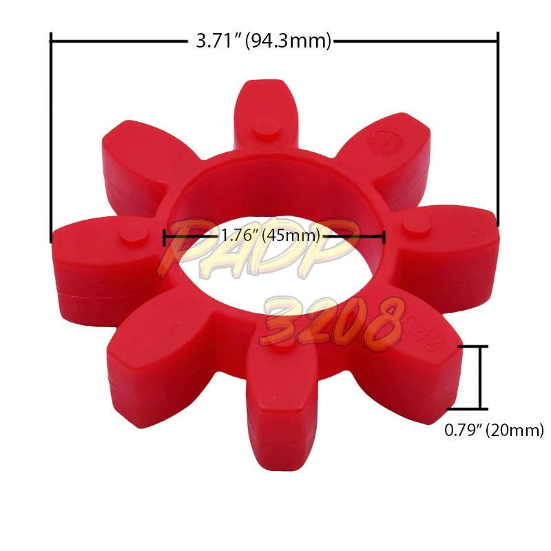 GR Plum Pad Coupling Cushion Spider Plum Type Elastic Ring GR42 | eBay