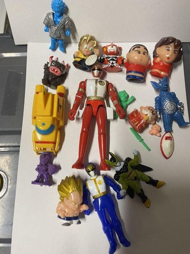 Ultraman Ultraseven Mini Figures Eraser Figures Finger Puppets Crayon ...