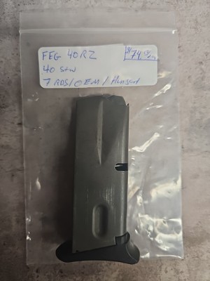 FEG 40RZ .40 S&W 7 rd Magazine 🇭🇺 Factory Original OEM 40 RZ clip Rare ...