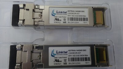 Adtran-Linktel 1442481G9C BVL3AYU LX4229CDR-ADT SFP+ 10Gbp DWDM CH29 ...