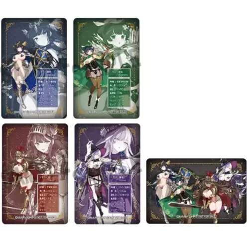 Senran Kagura X Don Quijote Limited Illustration card Complete set ...