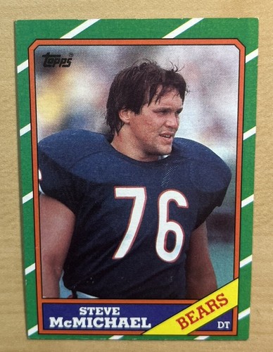 Steve McMichael 1986 Topps Football Card #21, Hall Of Fame, NM-MT | eBay