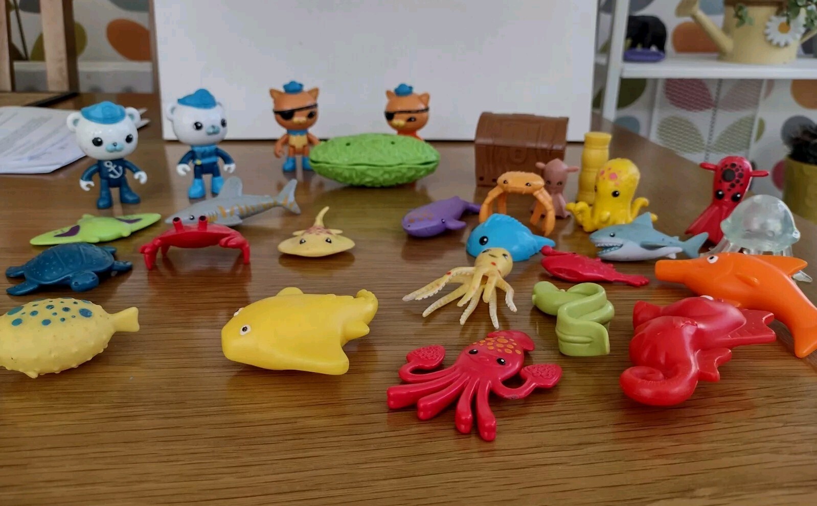 28 Octonauts Sea Creatures Bundle Captain Barnacles Kwazii Figures ...
