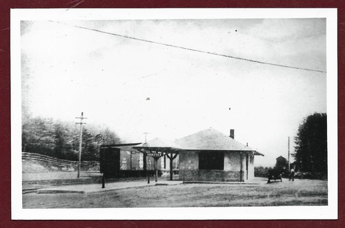 Vintage Postcard Railroad Station Hanover Massachusetts #2 Free ...