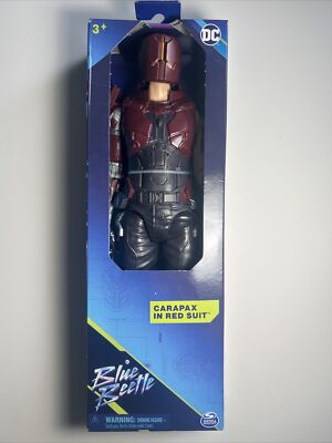 Spin Master - CARAPAX IN RED SUIT 12” ACTION FIGURE - Blue Beetle - DC ...