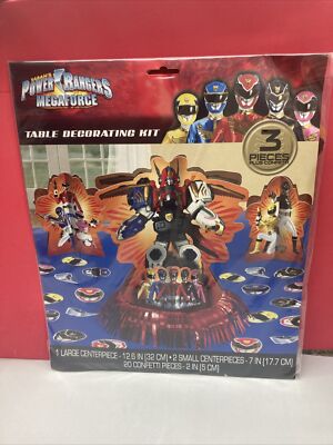 Power Rangers Megaforce Table Decorating Kit | eBay