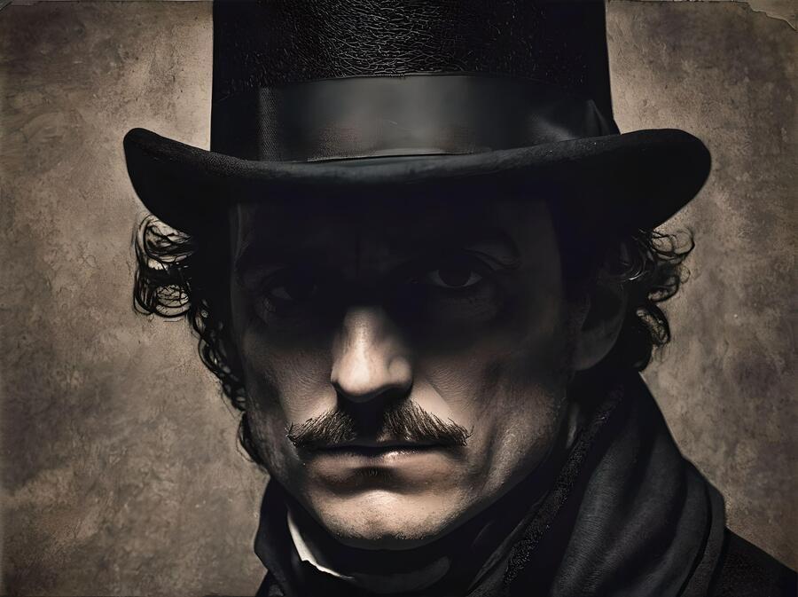 Jack the Ripper Portrait History Historical Reconstruction Poster Art ...