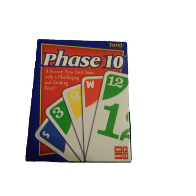 Fundex Phase 10 Card Game A Rummy- Type Card Game With A Twist 2001 | eBay