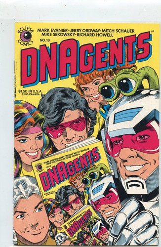 DNAgents Issue #18 (January 1985, Eclipse Comics) | eBay