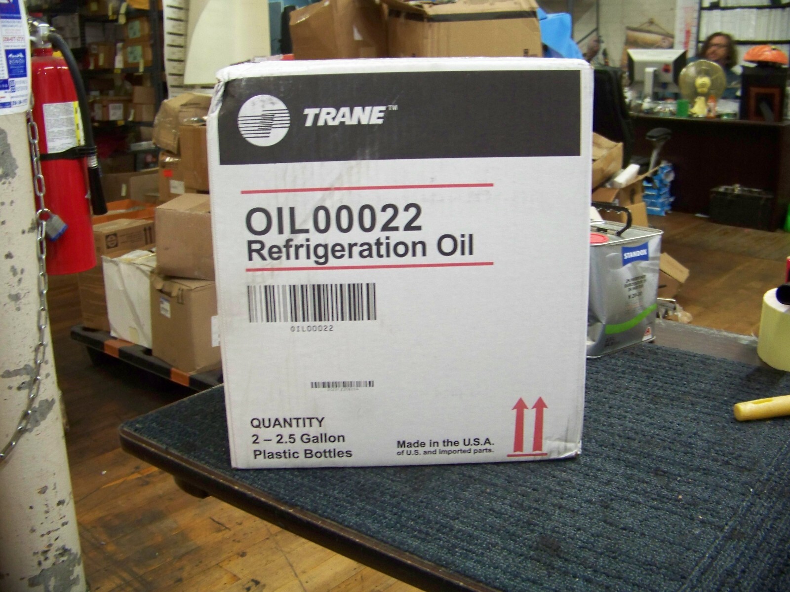 Lot of 2 Trane Refrigeration Oil 2.5 Gallon Jugs OIL00022 New | eBay