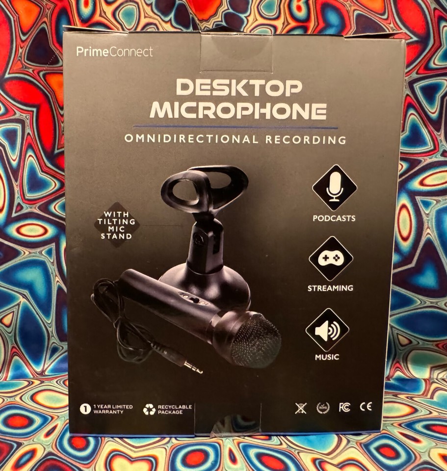 PrimeConnect PULSE Desktop Microphone Omnidirectional | eBay