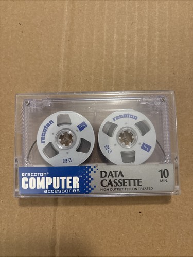 Recoton 10 Min High Output Teflon Treated Data Cassette Tape | eBay