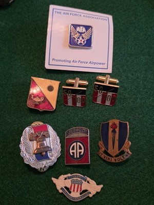 Military & Veteran Pins Insignia Lot – Airborne, AFA, Service | eBay