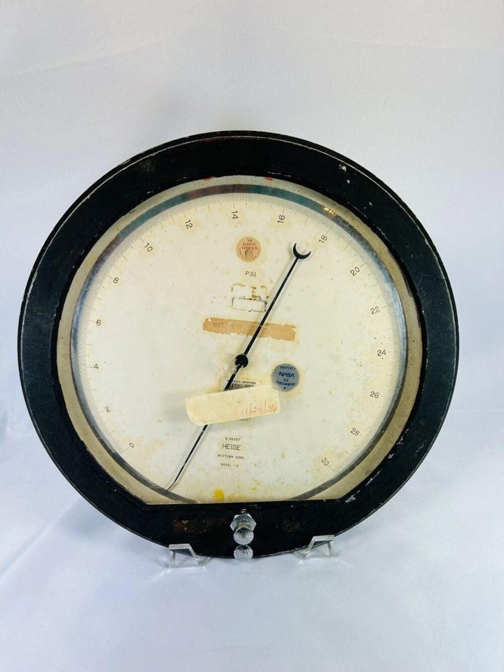 NASA Space Shuttle Low-Pressure Gauge | Authentic 1980s Heise ...
