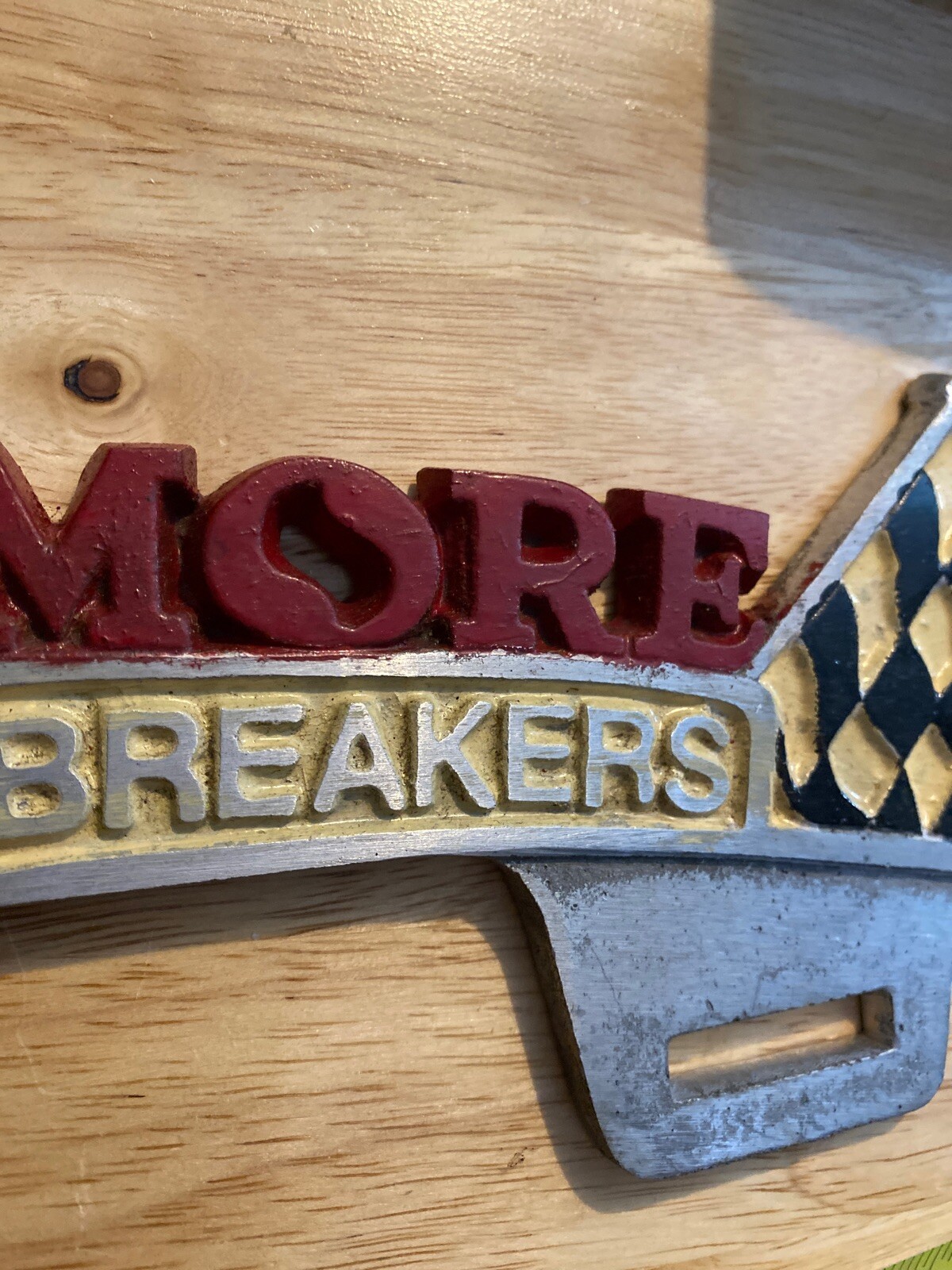 Gilmore Racing License Plate Frame Topper METAL HOTROD Auto Car Truck ...