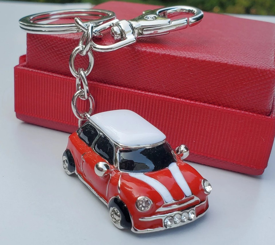 Car keyring-Car keyring- white car keyring-keyring white car-red car ...