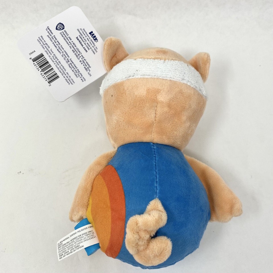 BarkBox Dog Toy SPACE JAM TUNE SQUAD Movie Tie-In PORKY PIG Med-Large ...